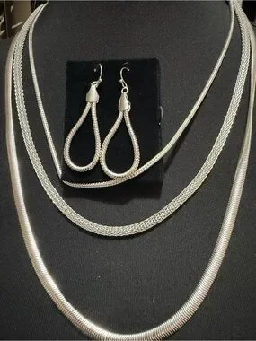 Avon | Jewelry | Jewelry Bundle 24 Silver Tone Avon | Poshmark